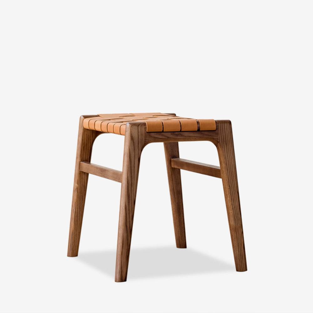 Block Leather Mini Chair / ブロックレザーミニチェア